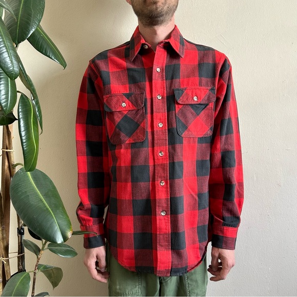 Eddie Bauer | Shirts | Vintage Eddie Bauer Buffalo Plaid Shirt | Poshmark